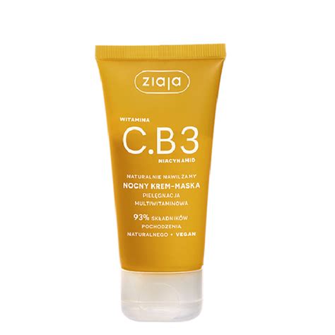 Ziaja C B3 Niacynamid Nocny Krem Maska Do Twarzy 50 Ml Apteline Pl