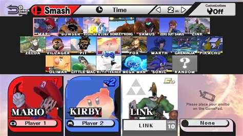 What T Man S Select Screen Should Look Like Super Smash Brothers