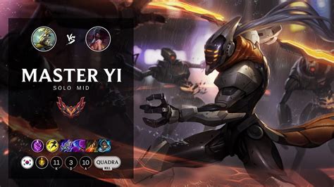 Master Yi Mid Vs Akali KR Grandmaster Patch 12 19 YouTube