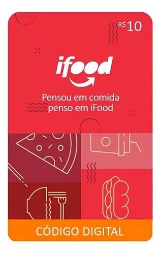 Cart O Presente Gift Card Ifood R Parcelamento Sem Juros