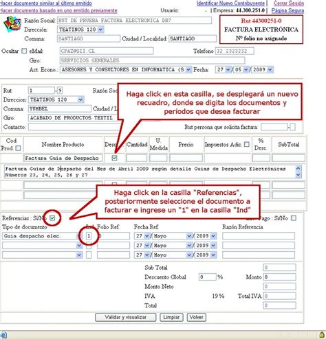 GUIA PASO A PASO PARA LA EMISION DE UNA FACTURA ELECTRONIC QUE FACTURE