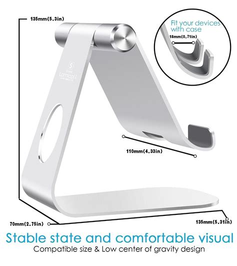 Tablet Stand Adjustable Lamicall IPad Stand Desktop Stand Holder