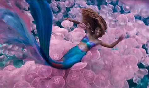 As De Espectacular Luce Halle Bailey Como Ariel En Tr Iler De La