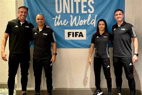 Wilton Pereira Sampaio e outros 3 árbitros brasileiros participam de