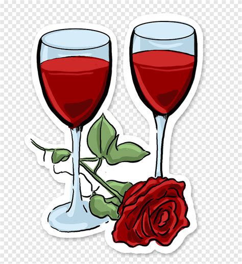Vinho Tinto Champanhe Taça de vinho Rosxe9 vinho rosé pintado à mão