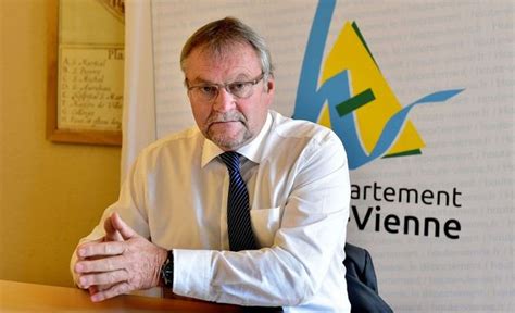 Jean Claude Leblois le président du conseil départemental de la Haute