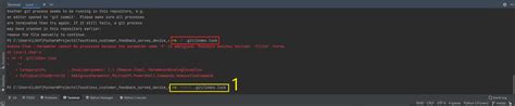 another git process seems to be running in anycodings