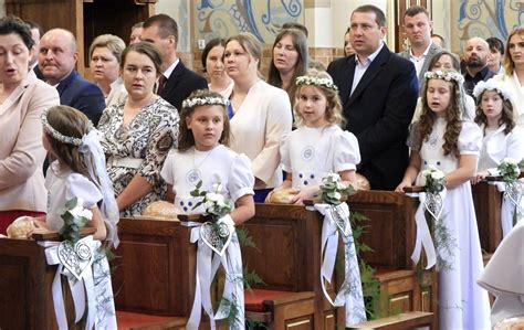 Pierwsza Komunia Święta w kościele pw Najświętszego Serca Jezusowego w