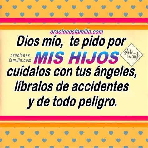 Oración por mis Hijos para que Dios dé su Protección Oraciones de la