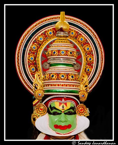 Kathakali Face Art Is Like A Mask The Most Unique Art Piece From