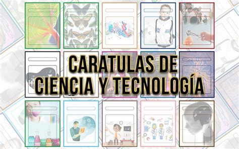 Dise Os De Caratulas De Ciencia Y Tecnolog A