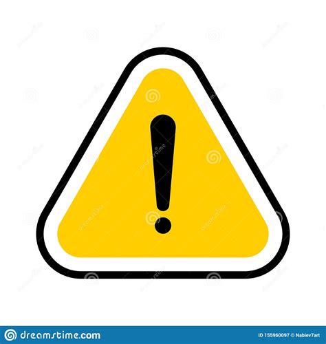 SÃmbolo De Advertencia De Peligro Del Vector Ilustración del Vector