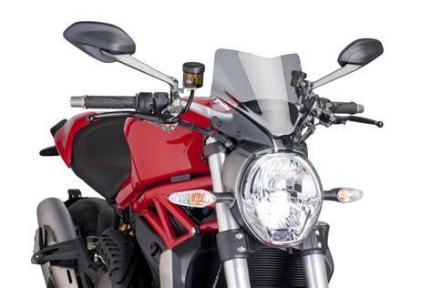 Cúpula Puig Sport 7013 para Ducati Monster 821 14 16 y Ducati Monster
