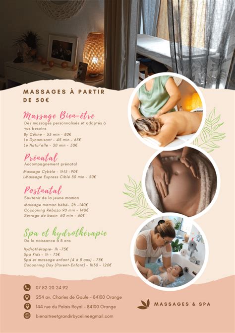 Massages pour Femmes et Bébés à Orange Bien être et Douceur