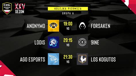 ESL Polska on Twitter Pierwsza kolejka ESLMP25 Kogo możemy