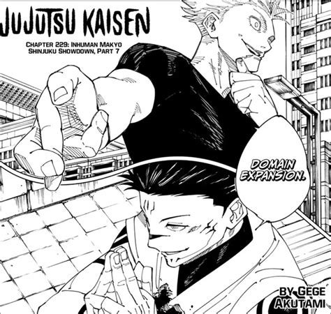 Jujutsu Kaisen Spoiler Review Jjk Gojo Sukuna