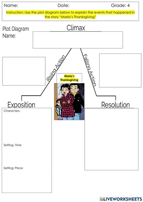 Blank Plot Diagram Worksheet Live Worksheets Worksheets Library