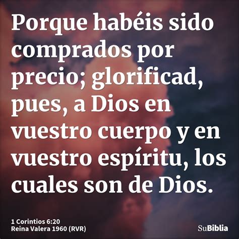 1 Corintios 6 20 Su Biblia