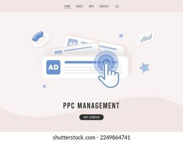 Ai Technology Advertising Optimization Digital Ecommerce Stock Vector