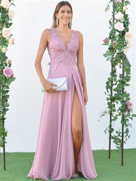 Rosa Palo Vestidos De Fiesta Atelier Yuwa Ciao Jp