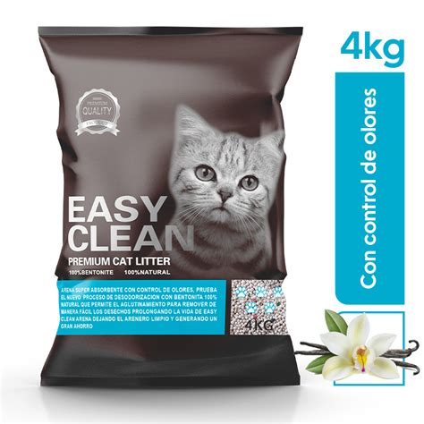 Arena Para Gato Easy Clean Gold Premium Vainilla Kg
