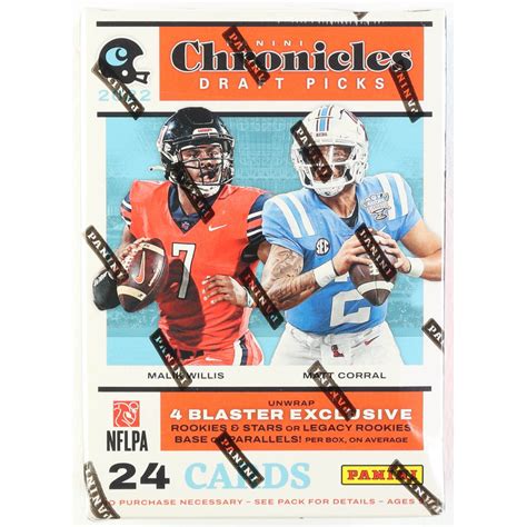 2022 Panini Chronicles Draft Picks Football Blaster Box With 6 Packs