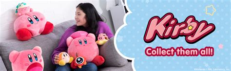 Amazon Club Mocchi Mocchi Sleeping Kirby Junior Plush Toy 6 Inch