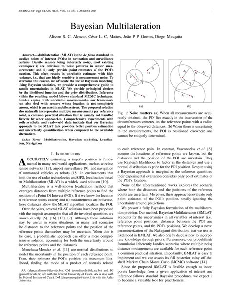 pdf bayesian multilateration
