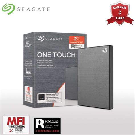 Jual Seagate One Touch Tb External Hardisk Usb Gray Di Seller