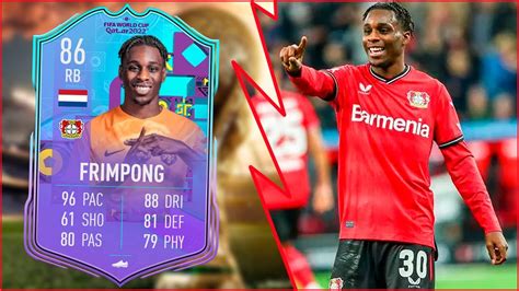 OBLIGATORIO FRIMPONG 86 SBC WC PHENOMS REVIEW FIFA 23 RUBHD YouTube