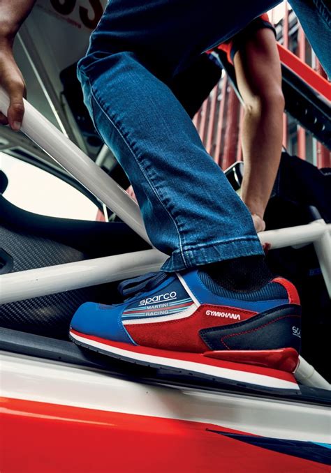 MARTINI RACING SPARCO Sicherheitsschuhe Gymkhana Schuhe Teamwear