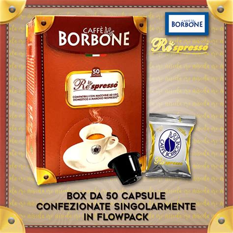 Compatibili Nespresso Borbone Oro 50 Capsule 8caffe It