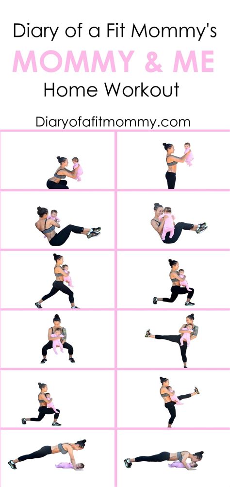 Diary Of A Fit MommyLosing The Baby Weight Mommy Me Home Workout
