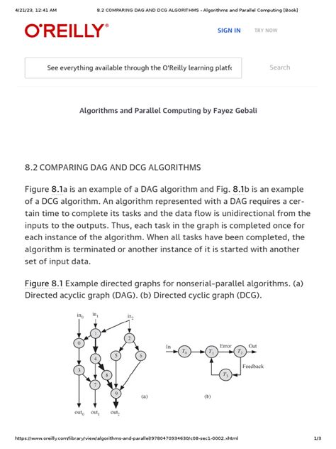 8 2 comparing dag and dcg algorithms algorithms and parallel computing book pdf pdf