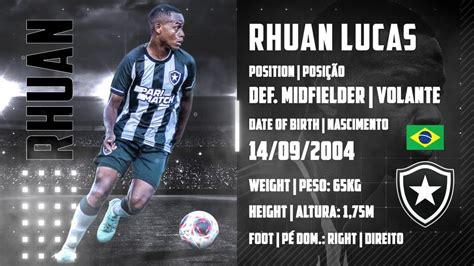 Rhuan Lucas Defensive Midfielder Volante Highlights 2023 YouTube
