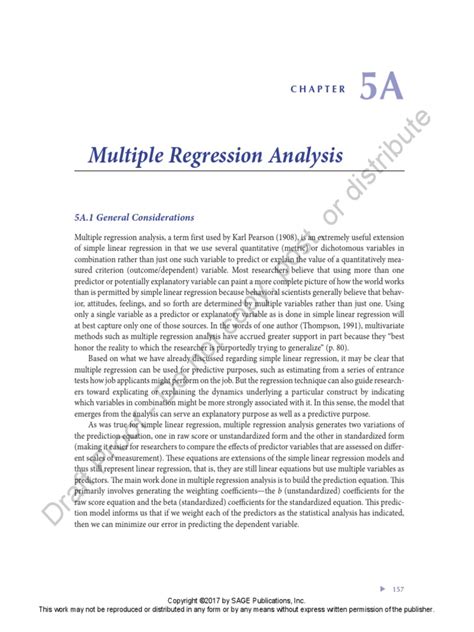 multiple regression analysis pdf linear regression dependent and independent variables