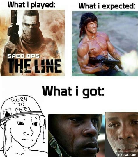 Spec Ops The Line New Memes Funny Memes Third Person Shooter Red