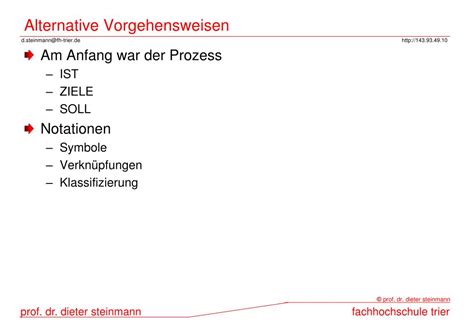 PPT Prozessmanagement Notationen Und Tools PowerPoint Presentation