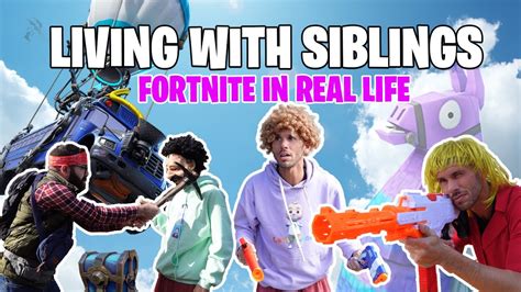 Fortnite En La Vida Real Youtube