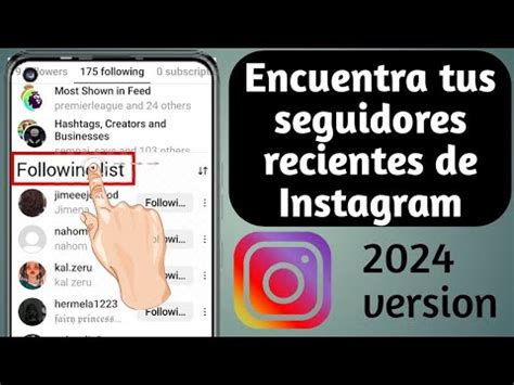 Cómo ver los seguidores recientes En Instagram Alguien más reciente