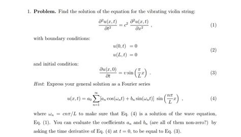 solved problem find the solution of the equation for the
