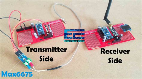 nrf24l01 wireless industrial temperature monitoring system using arduino and max6675