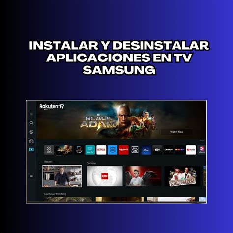 Smart TV Samsung Como Instalar Y Desinstalar De Aplicaciones