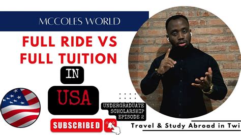 FULL TUITION VS FULL RIDE SCHOLARSHIPS FULLY FUNDED UNDERGRADUATE