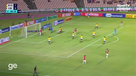 Aos Min Do Tempo Defesa De Rodrigo Do Crici Ma Contra O Sampaio