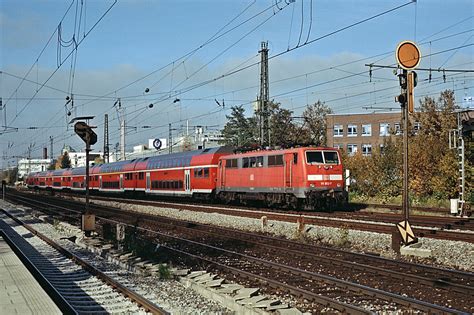 111 052 M Heimeranplatz 03 11 07 Bahnbilder Von W H Brutzer