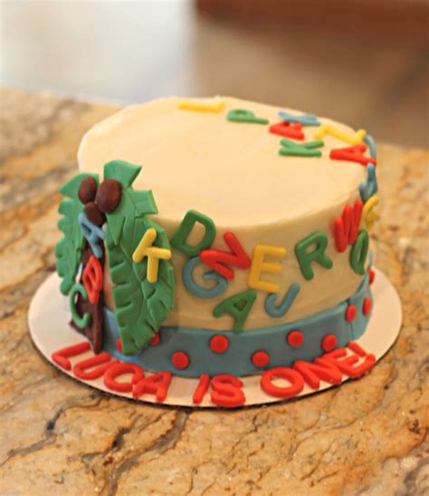 Chicka Chicka Boom Boom Cake Sweet Smorgasbord