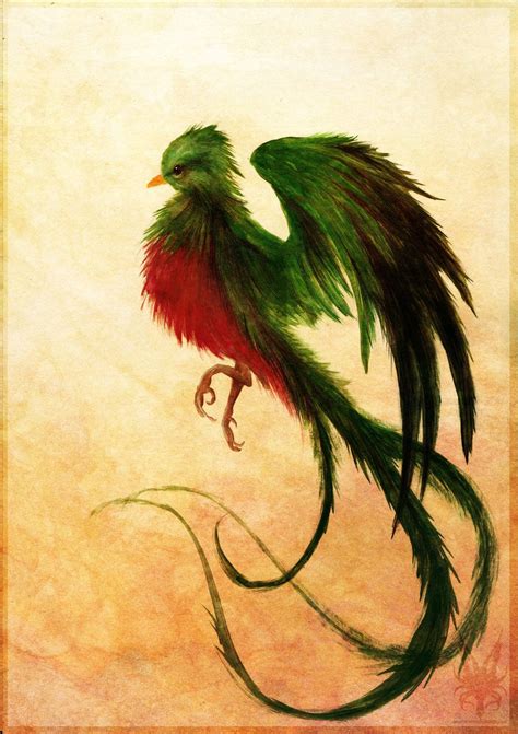 Quetzal By Lyswen On Deviantart Quetzal Tattoo Guatemalan Art Quetzal