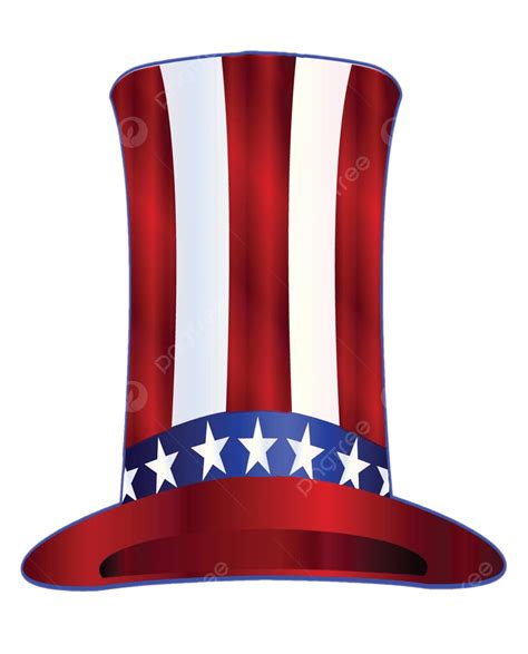 Uncle Sam S Tall Hat Blue Large Artwork Vector Blue Large Artwork