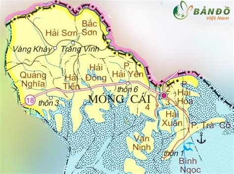 Top 5 Bản Đồ Thành Phố Móng Cái Đặc Sắc Nhất Năm 2022 Bánh Mì Hàng Xanh